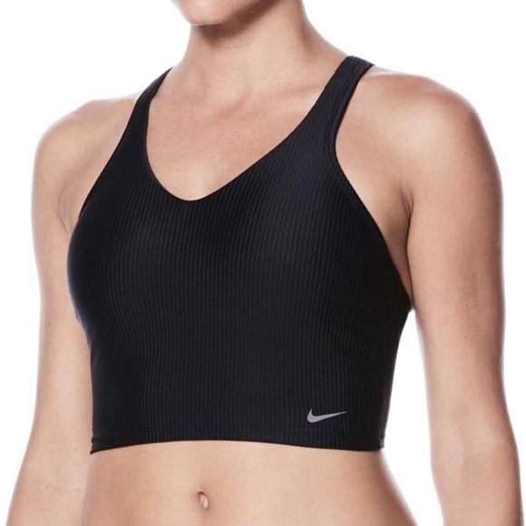 Nike | Swim | Nike Swim Racerback Midkini Black Nwt | Poshmark